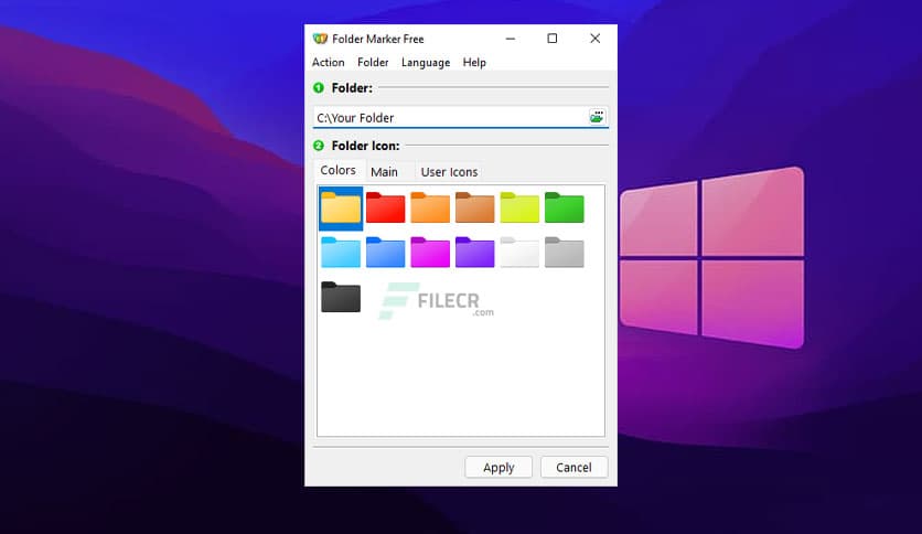 Folder Marker Free 4.9.1 Free Download - FileCR