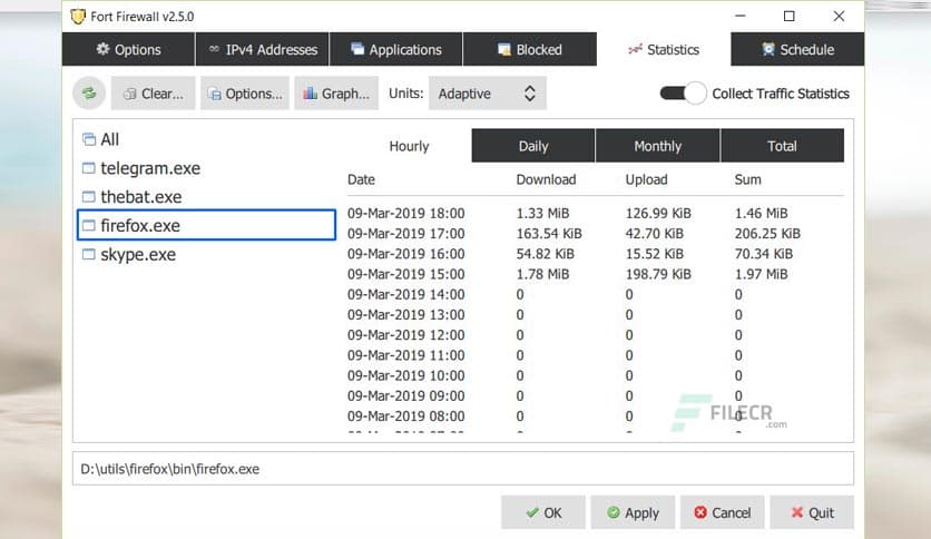 Fort Firewall 3.19.9 Free Download - FileCR