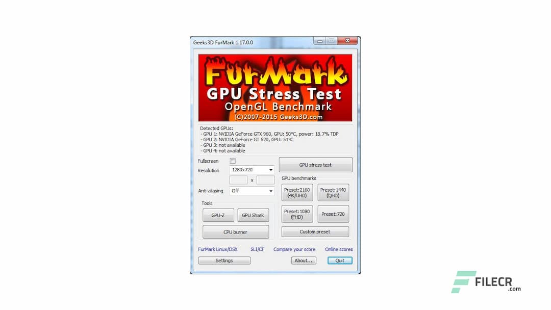 FurMark 1.39.0.0 Free Download - FileCR