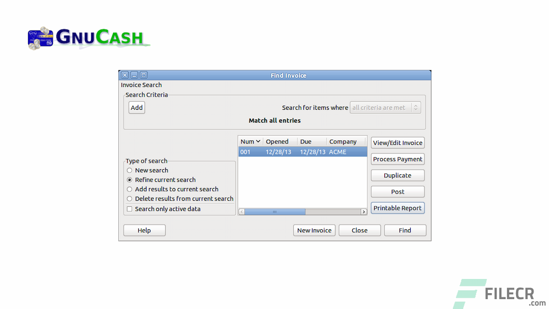 GnuCash 5.13 Full Version Free Download - FileCR