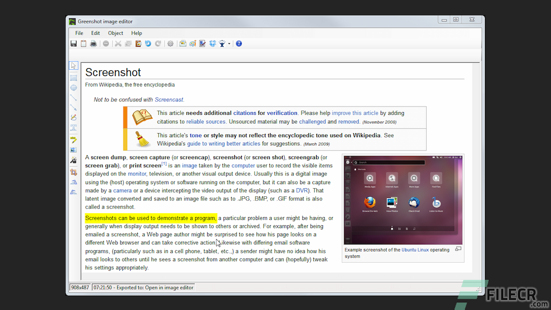 Greenshot – Screen Recorder Free Download (Latest 2025) - FileCR