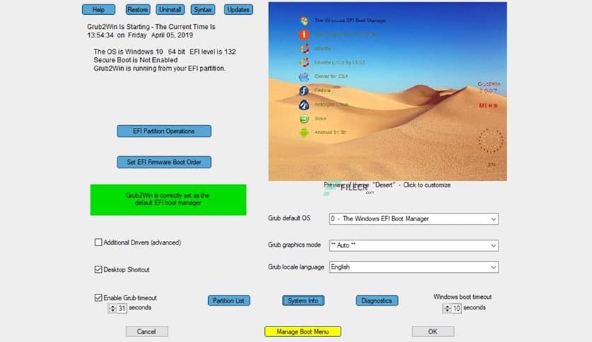 Grub2Win 3.0.0.7 Free Download - FileCR