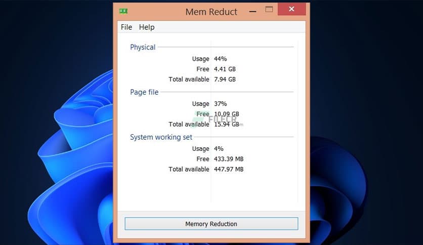 Mem Reduct 3.5.2 Free Download - FileCR