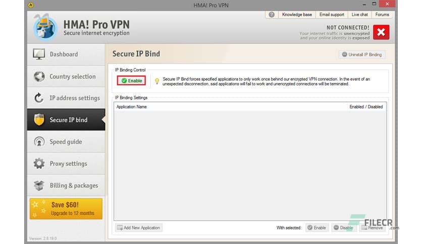 HMA Pro VPN Free Download (Latest 2025) - FileCR