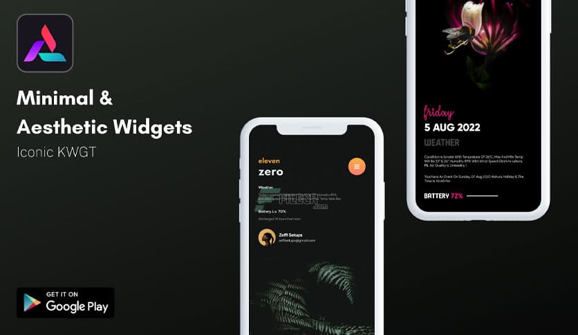 Iconic KWGT v2.0.1 APK Free Download - FileCR