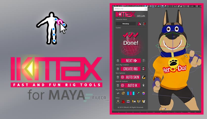 IKMAX for Maya v1.52 Full Version Free Download - FileCR