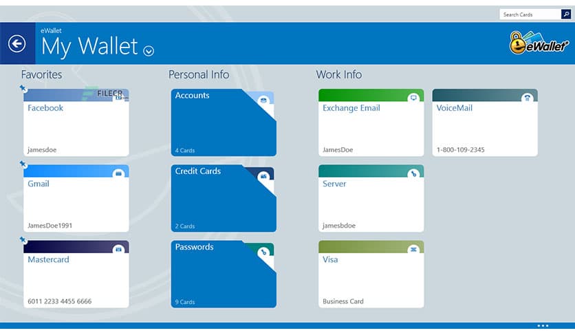 iliumsoft eWallet 8.12.1.38089 Free Download - FileCR