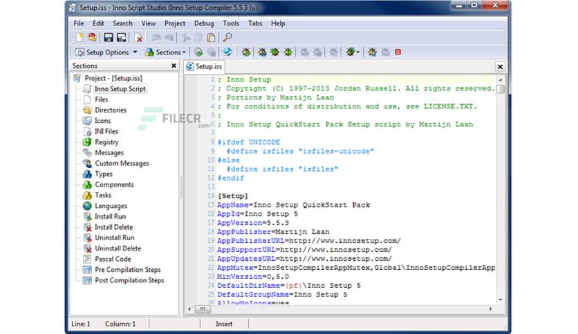 Inno Script Studio 2.5.1 Free Download - FileCR