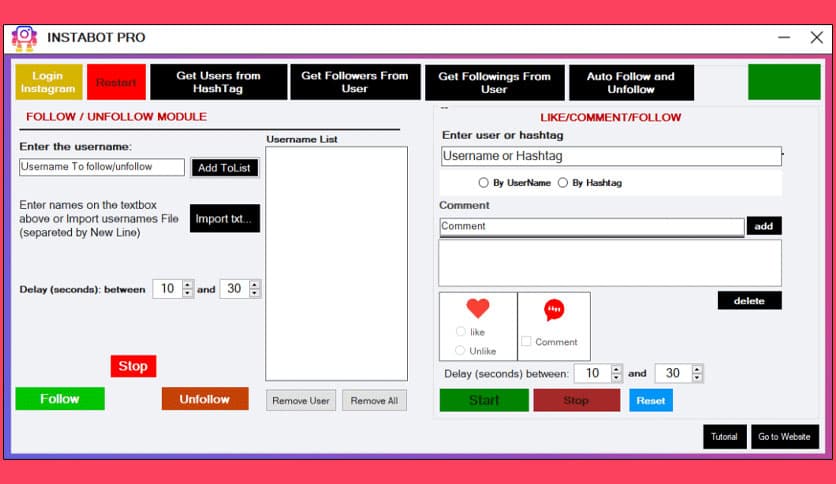 InstaBot Pro 7.2.2 Full Version Free Download - FileCR