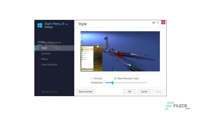 IObit Start Menu 8 Pro 6.0.0.2 Free Download - FileCR
