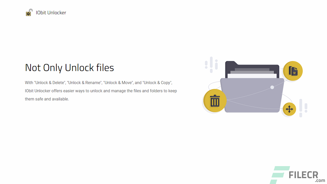 IObit Unlocker 1.3.0.11 Full Version Free Download - FileCR