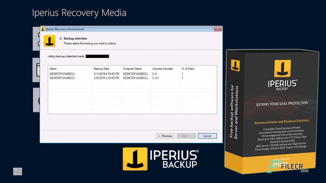 Iperius Backup Full 8.7.1 Free Download - FileCR