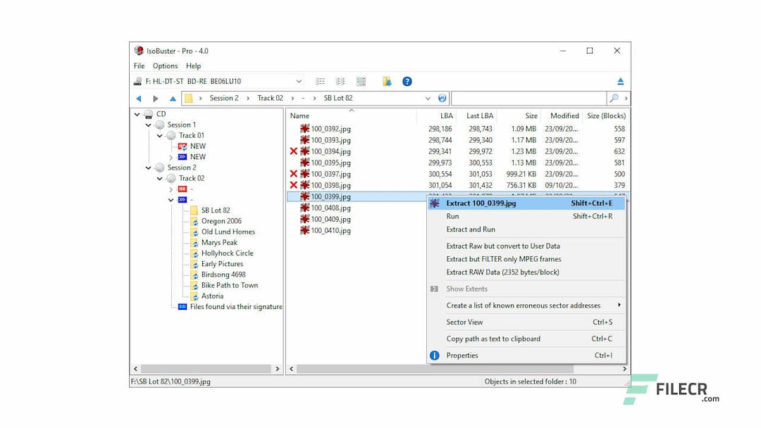 IsoBuster Pro 5.7 Free Download - FileCR