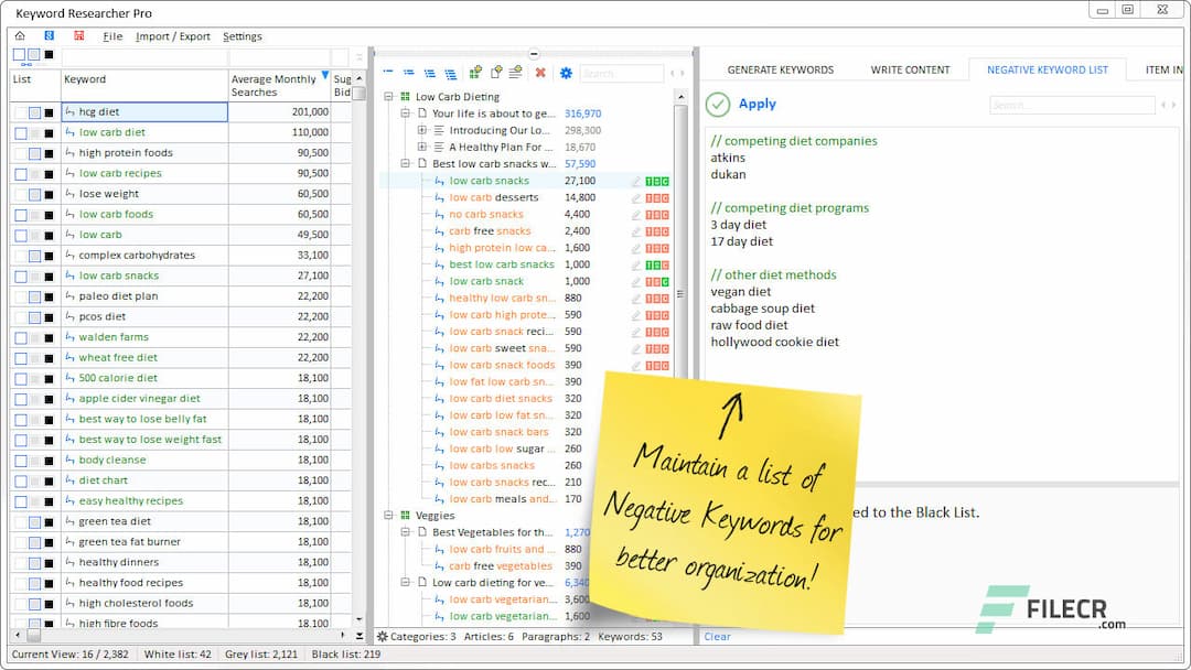 Keyword Researcher Pro Download (Latest 2025) - FileCR