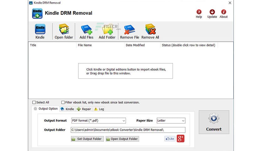 Kindle DRM Removal 4.23.11202.385 Free Download - FileCR