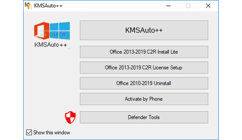 KMSAuto++ 1.9.9 Free Download - FileCR