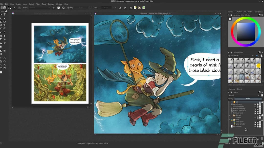 Krita Studio 5.2.13 Full Version Free Download - FileCR