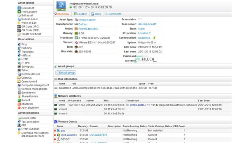 LanSweeper 12.6.1.32 Free Download - FileCR