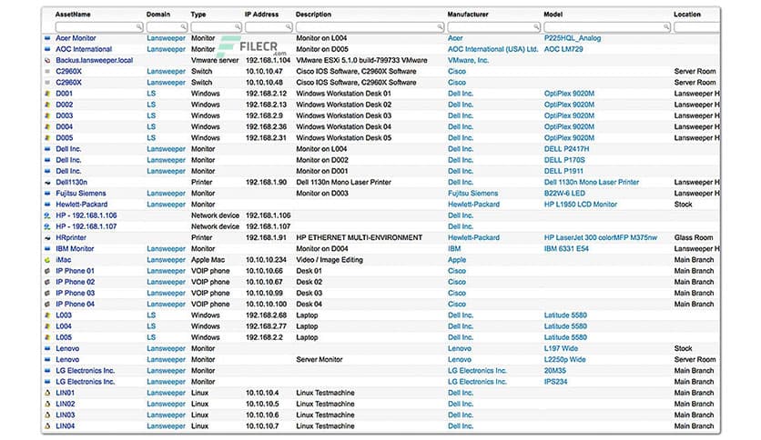 LanSweeper 12.6.1.32 Free Download - FileCR