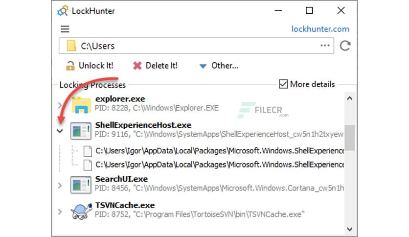 LockHunter 3.4.3 Full Version Free Download - FileCR