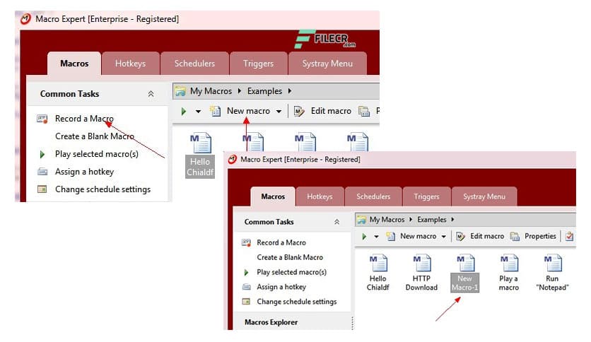 Macro Expert Enterprise 4.9.8.6 Free Download - FileCR