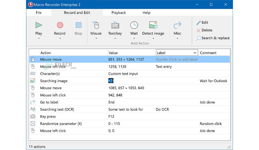 Macro Recorder 3.0.56 Free Download - FileCR