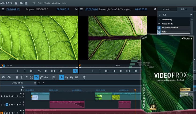 MAGIX Video Pro Download (Latest 2025) - FileCR