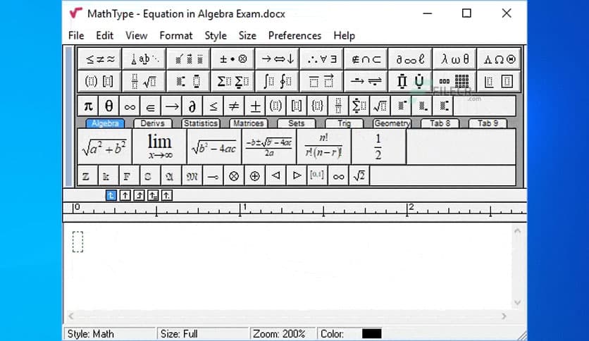 Design Science MathType 7.10.1.458 Free Download - FileCR