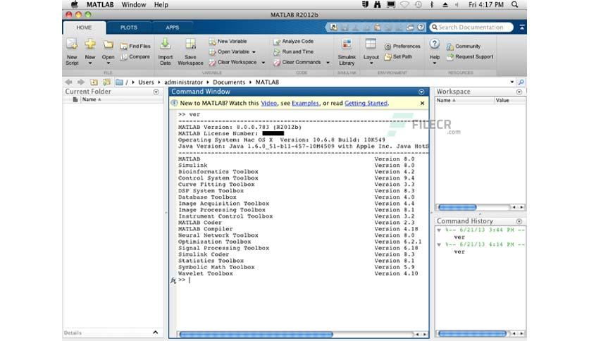 MathWorks MATLAB R2025a v25.1.0.2943329 for MacOS - FileCR