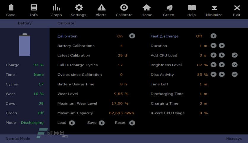 Microsys Smarter Battery 8.1 Free Download - FileCR