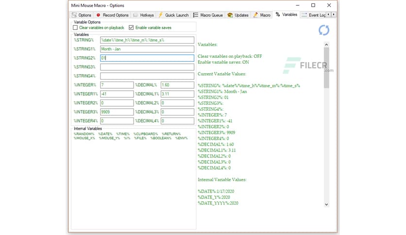 Mini Mouse Macro 8.3.3 Free Download - FileCR