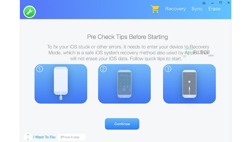 Fix My iPhone 1.9.5 Full Version Free Download - FileCR