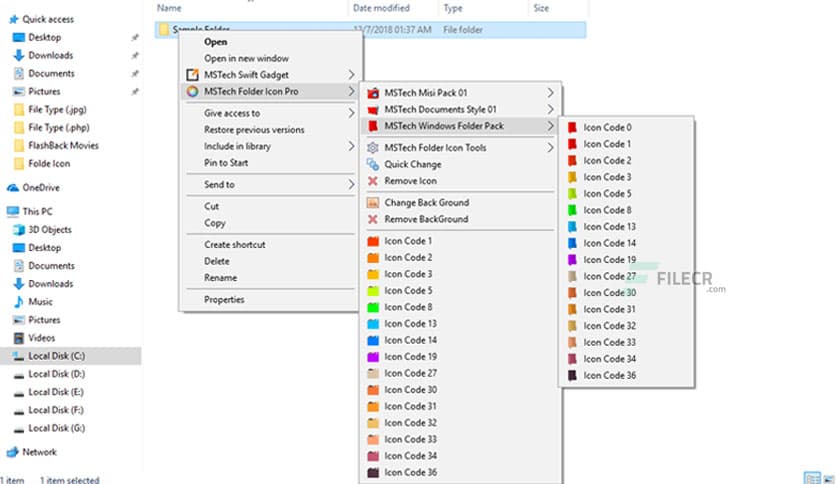 MSTech Folder Icon Pro 5.0.0.0 + Portable - FileCR