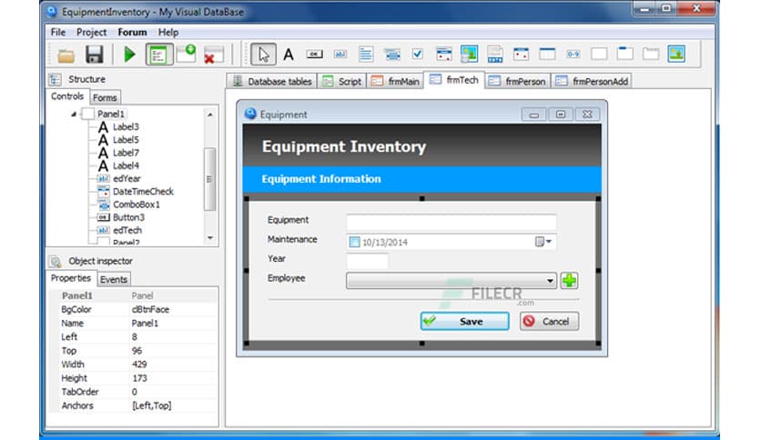 My Visual Database 6.5 Full Version Free Download - FileCR