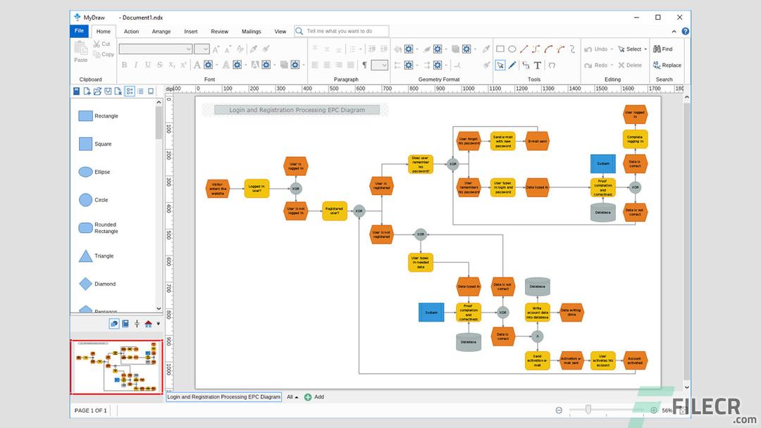 MyDraw 6.0.0 Full Version Free Download - FileCR