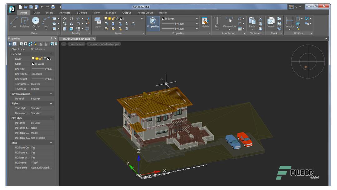 NanoCAD Plus 25.0.6917.4755 - FileCR