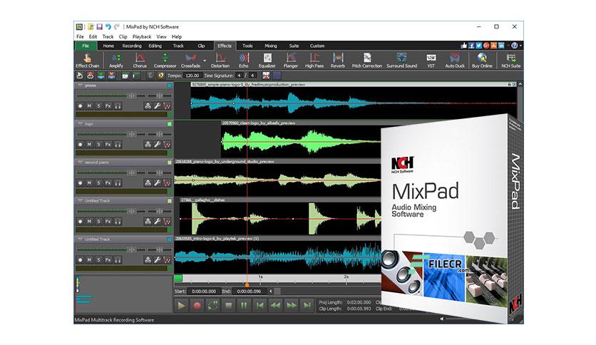 NCH MixPad 13.41 Free Download - FileCR