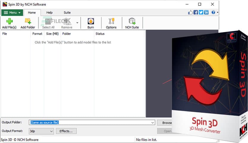 NCH Spin 3D Plus 7.13 Full Version Free Download - FileCR