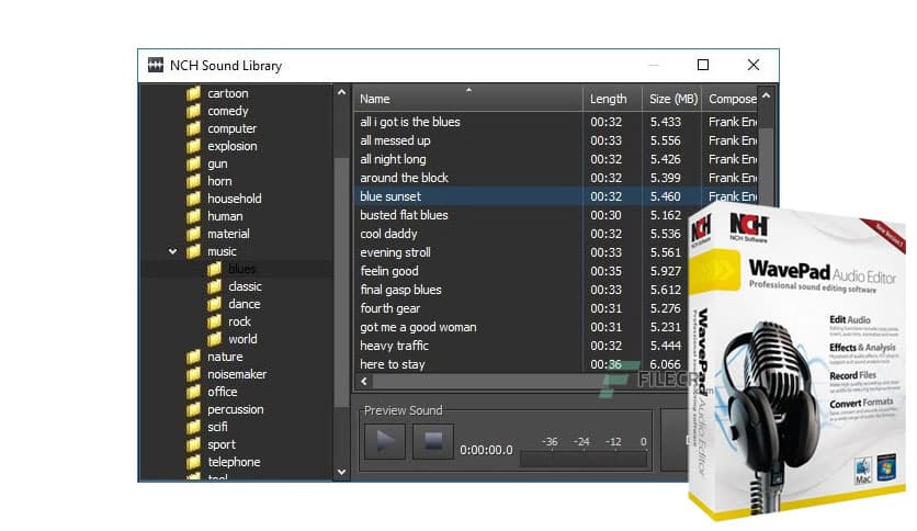 NCH WavePad 20.45 Free Download - FileCR