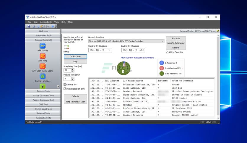 NetScanTools Pro 11.93 Full Version Free Download - FileCR