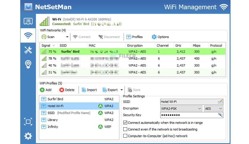 NetSetMan Pro 5.4.0 Full Version Free Download - FileCR
