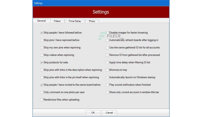 Ninja Pinner (Pinterest bot) 7.8.5.0 Free Download - FileCR