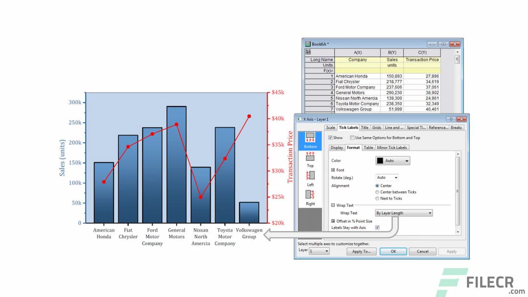 OriginPro 2025b v10.2.5.212 Free Download - FileCR