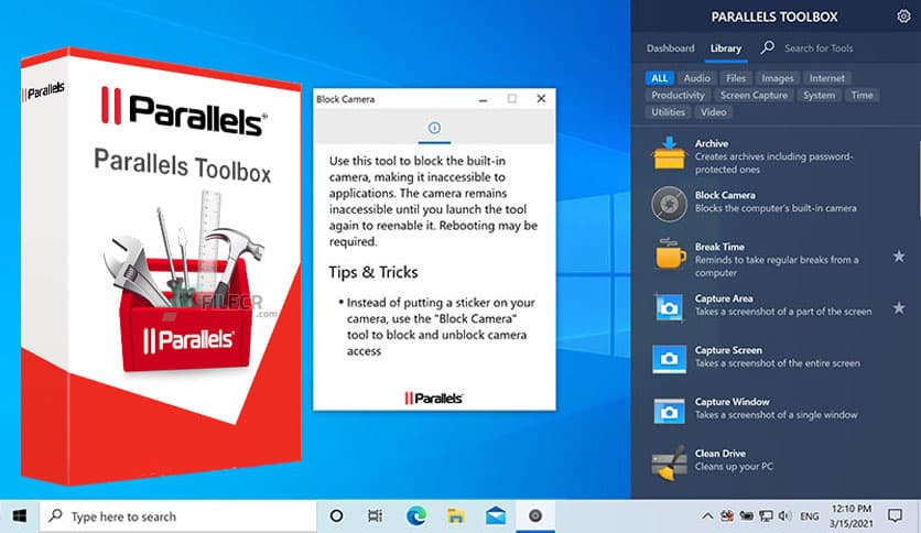Parallels Toolbox Business Edition 7.1.1.4366 Free Download - FileCR
