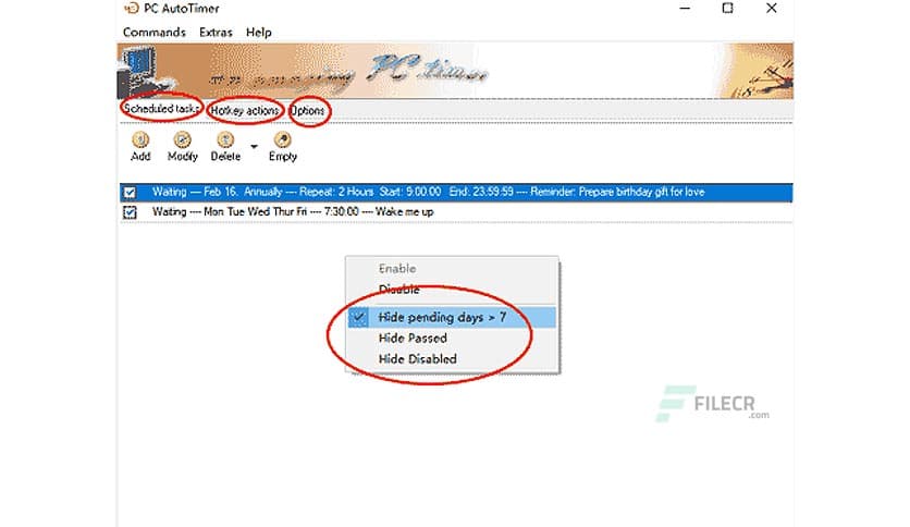 PC AutoTimer 3.0.1.0 Full Version Free Download - FileCR