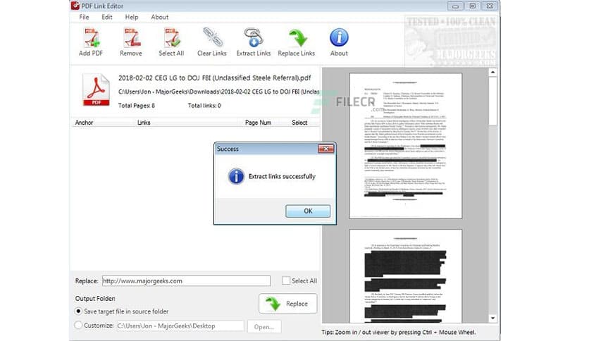 PDF Link Editor Pro 2.5.2 Free Download - FileCR
