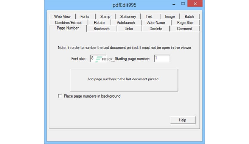 Pdf995 pdfEdit995 20.1 Full Version Free Download - FileCR