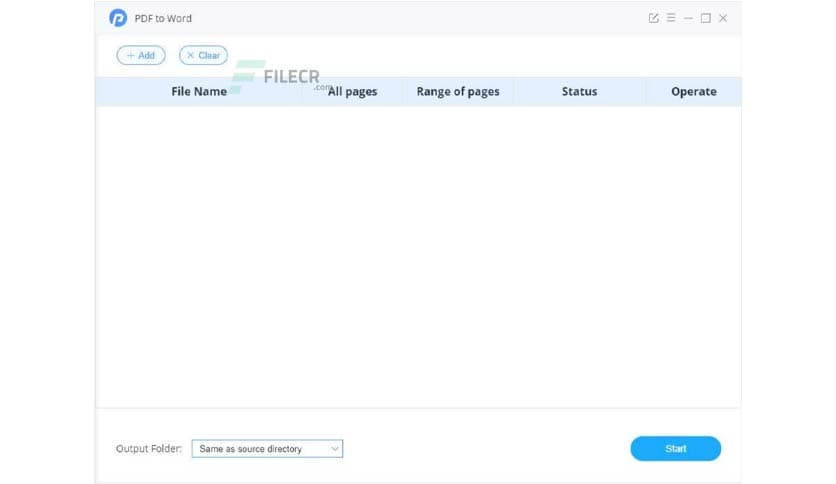 pdfmate PDF to Word 1.0.3 Free Download - FileCR