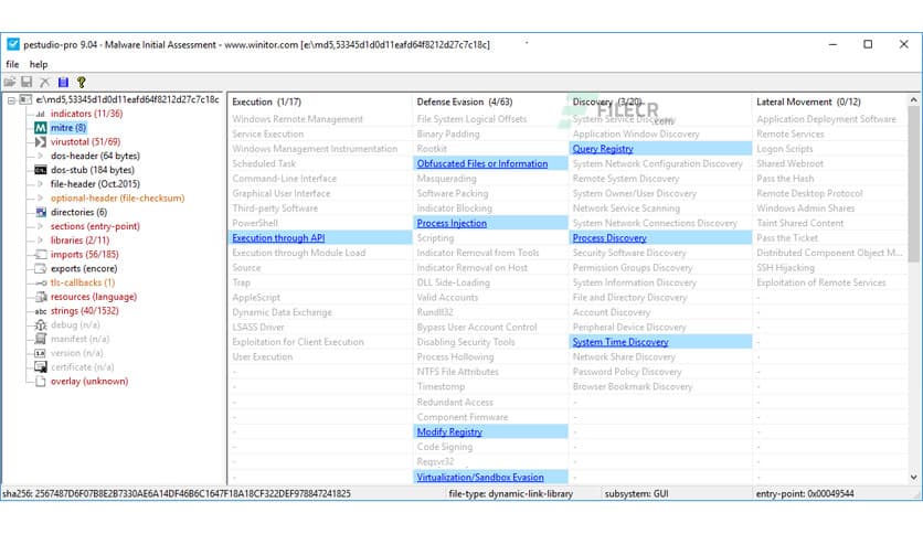 PeStudio 9.59 Full Version Free Download - FileCR