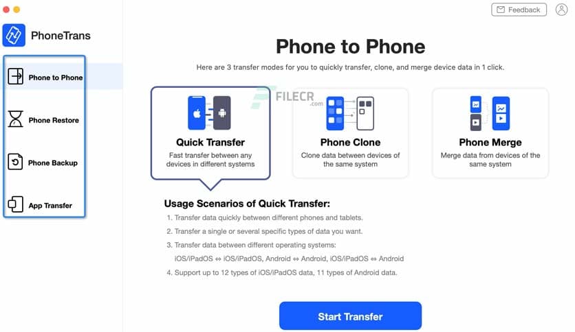 iMobie PhoneTrans 5.3.1.20230628 Free Download - FileCR